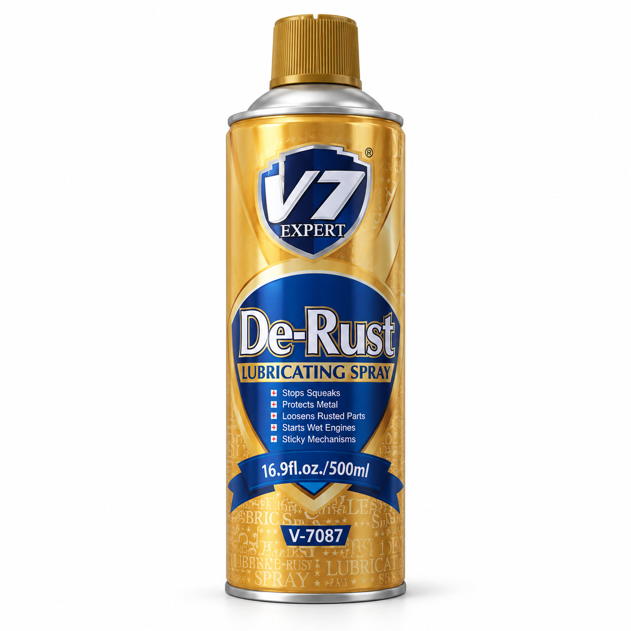 V7 De-Rust Lubricating Spray 500ml | Mr Pand - MR PANDA